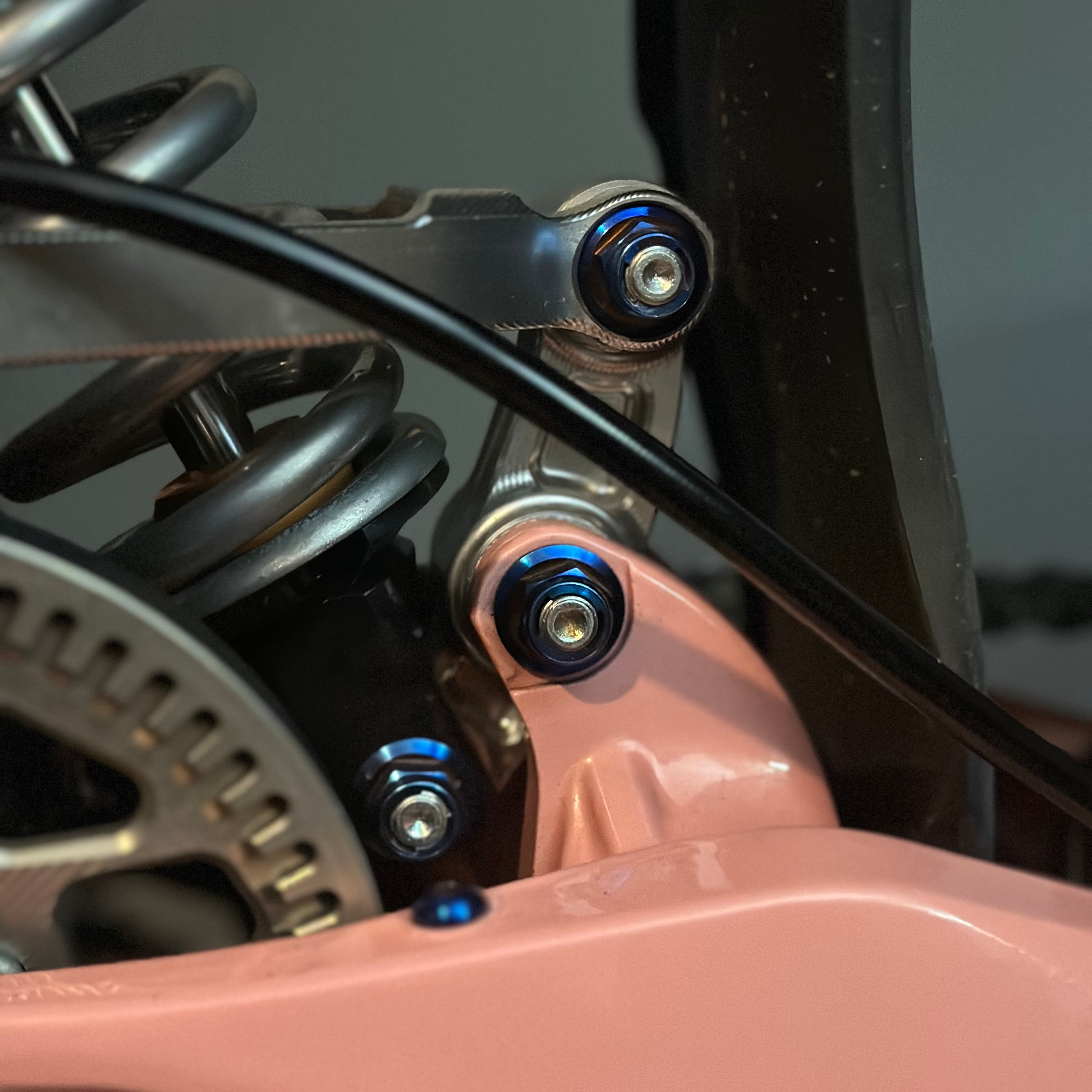 Titanium Linkage Nuts - Ultra Bee – TRIPLE9 MOTORSPORTS